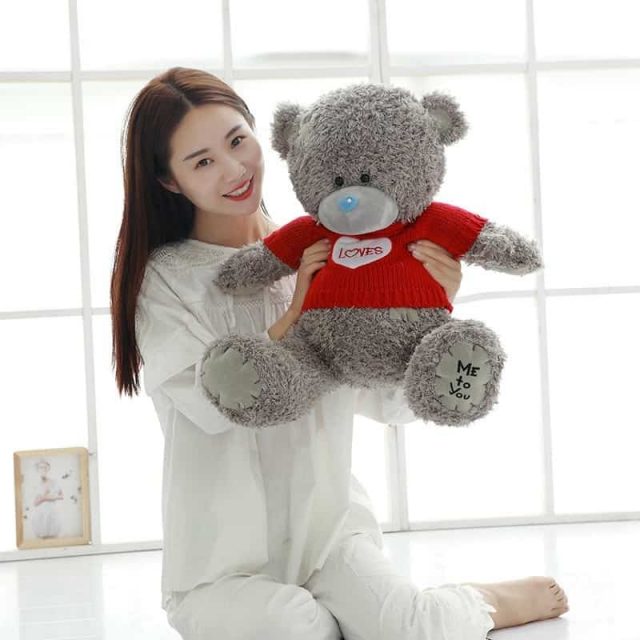 Grey Teddy Bear – My Heart Teddy