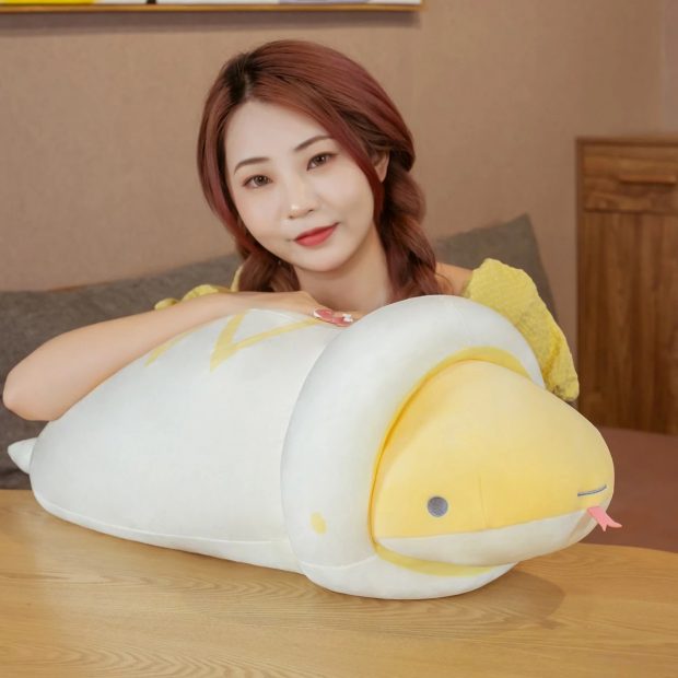 White Baby Snake Plush – My Heart Teddy