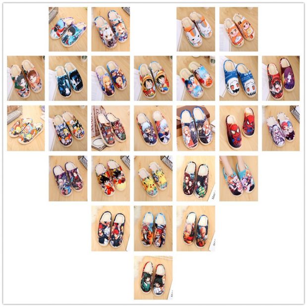 Kawaii Onepiece Anime Slippers – My Heart Teddy