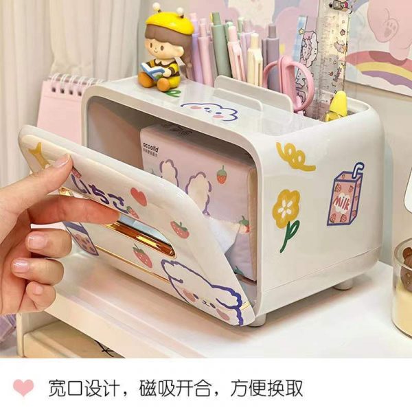 Japanese Style Kawaii Cartoon Tissue Box – My Heart Teddy