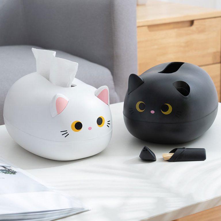 Kawaii Cat Tissue Box – My Heart Teddy