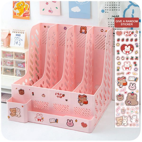 Kawaii File Tray Desk Organizer – My Heart Teddy