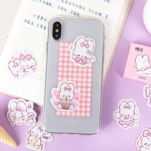 45 Pieces Kawaii Rabbit Stickers – My Heart Teddy
