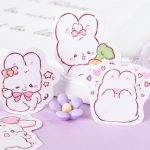 45 Pieces Kawaii Rabbit Stickers – My Heart Teddy