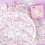 45 Pieces Kawaii Rabbit Stickers – My Heart Teddy
