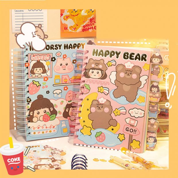 Kawaii Bear Notebook – My Heart Teddy