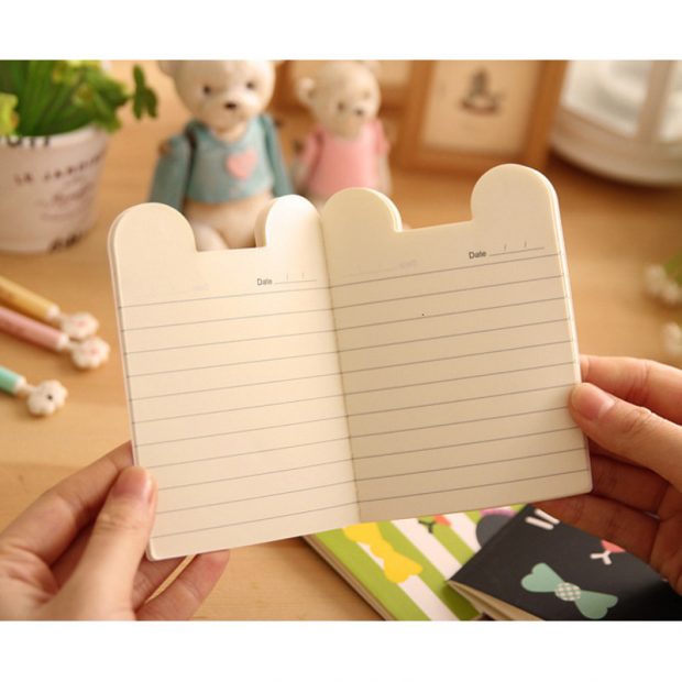 Mini Kawaii Animals Notebook – My Heart Teddy