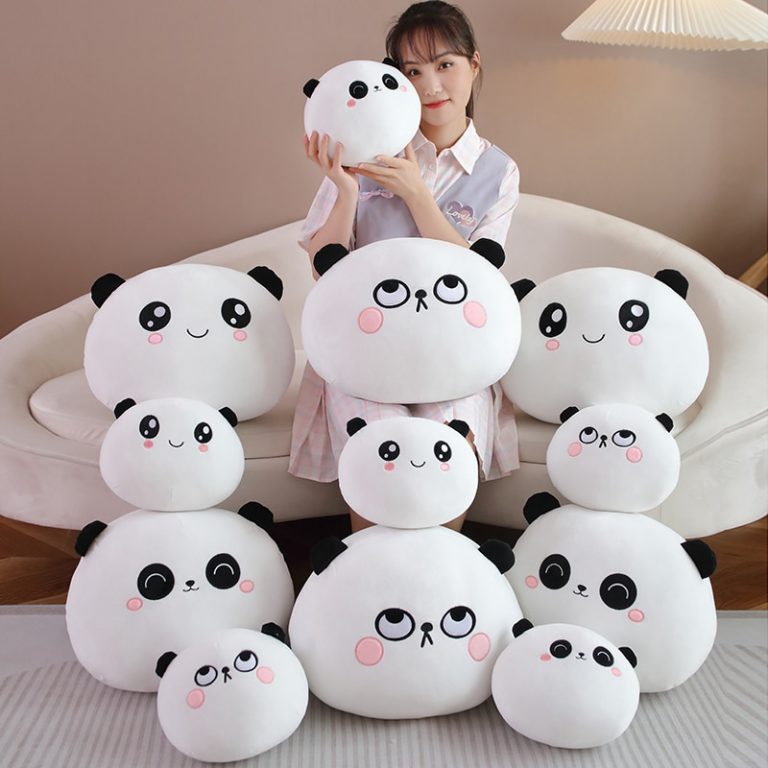 Emotional Panda Ball Plush – My Heart Teddy